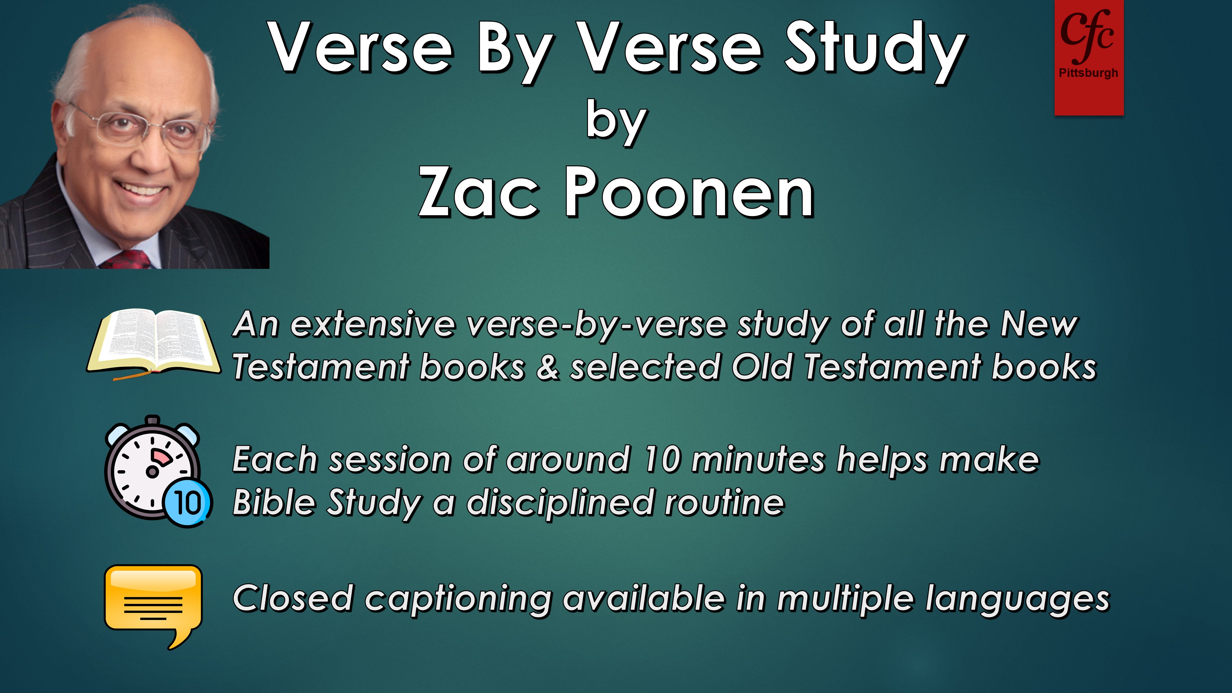 Verse By Verse - Christian Fellowship Church Pittsburgh